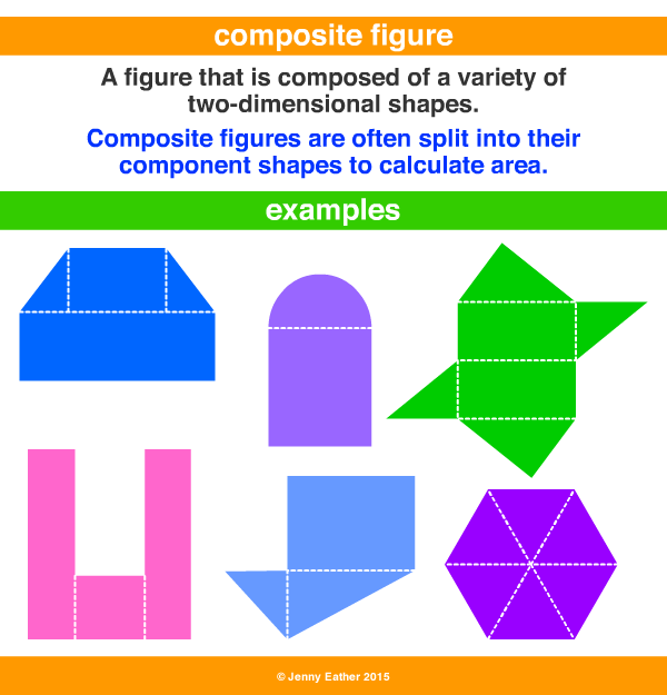 Composite Figure A Maths Dictionary For Kids Quick Reference By Jenny 